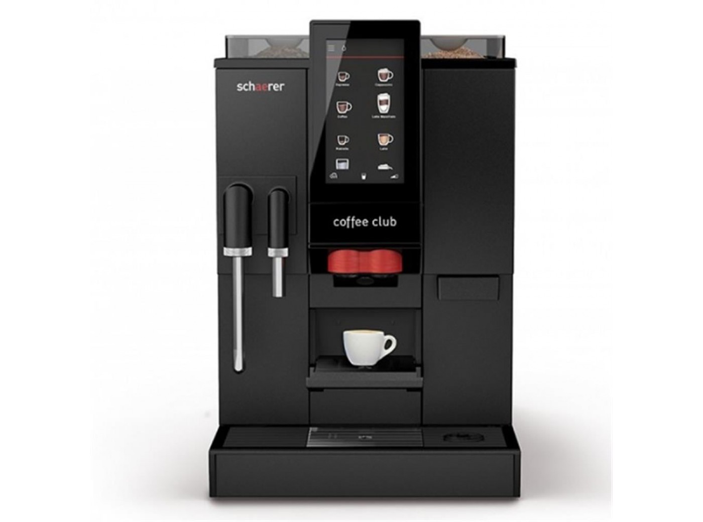 Schaerer Coffee Club Tam Otomatik Espresso Kahve Makinesi süt dolabı ...
