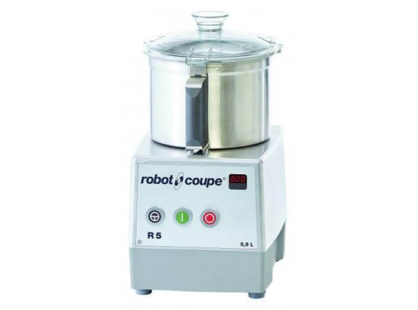 Robot Coupe R 5-1V Set Üstü Parçalayıcı Mikser, 5.5 L Paslanmaz Çelik ...